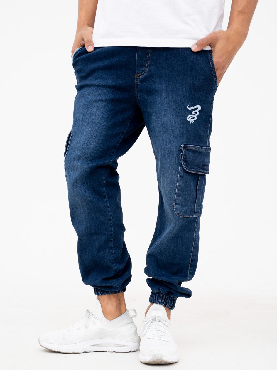 Spodnie bojówki cargo męskie