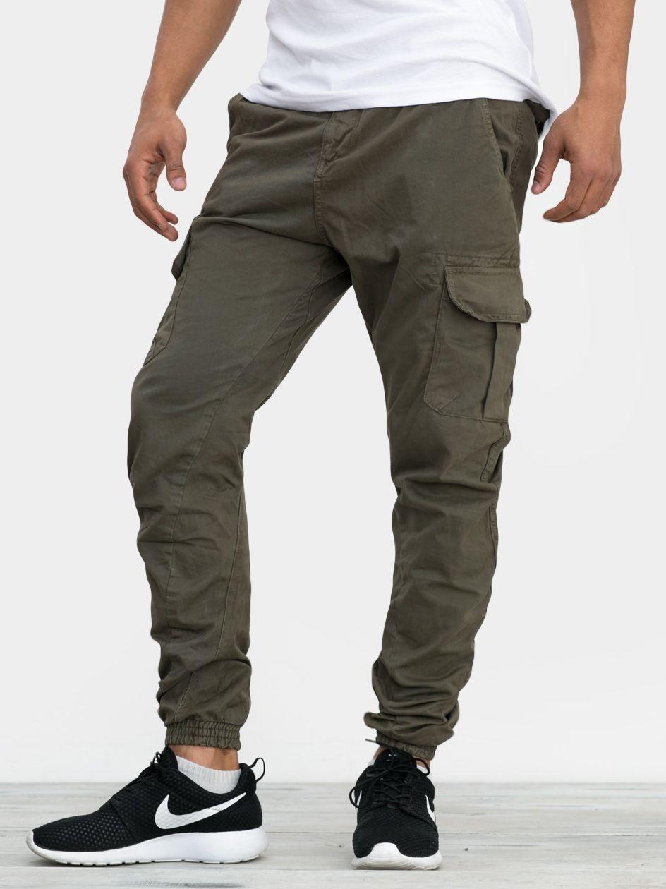Spodnie bojówki cargo męskie